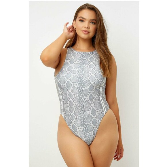 Frankie's Bikinis | Swim | Frankies Bikinis Python Coastline One Piece | Poshmark